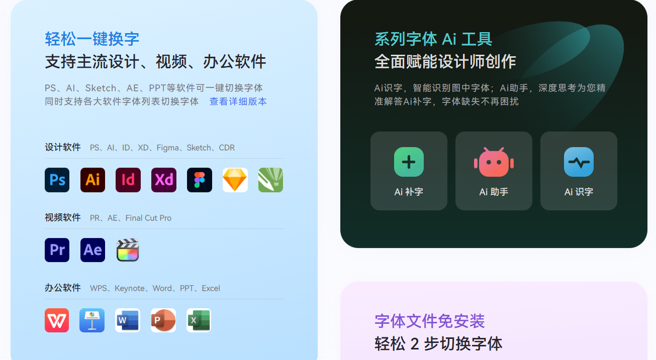 2026年免费可商用字体大全！支持在线下载使用 - 字由